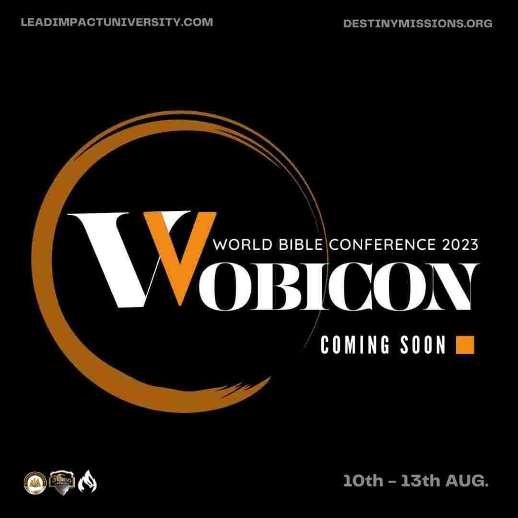 WOBICON SCHEDULE 2023 – Destiny International Houston